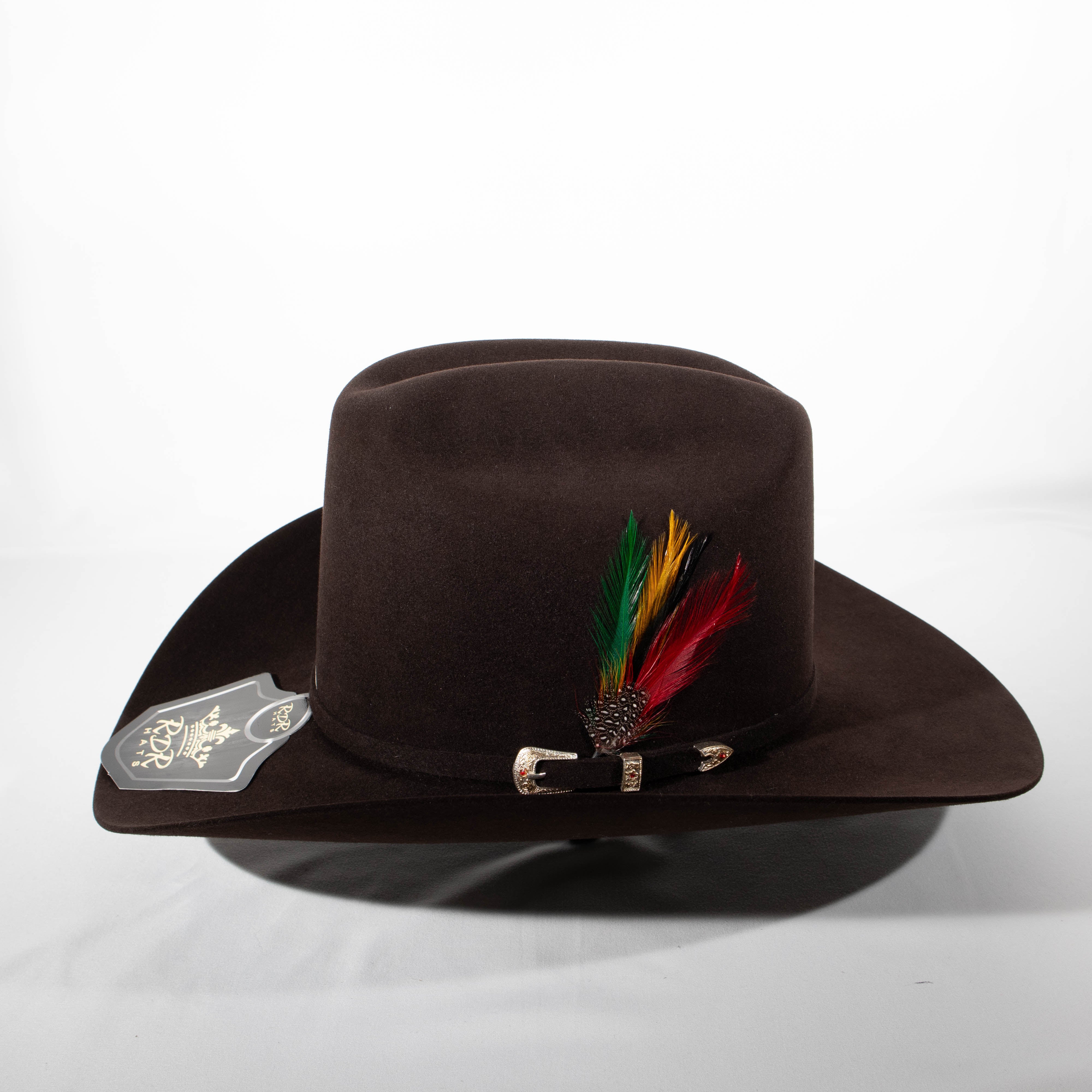 RDR "Patron" 10x Choco felt hat – Jasmines Western Wear